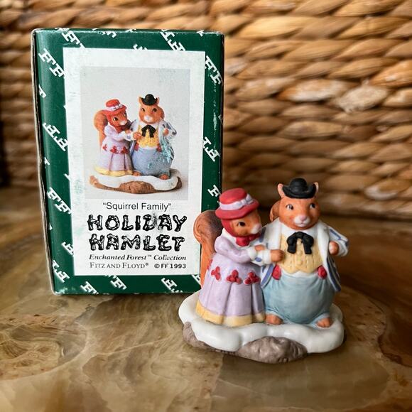 Fitz and Floyd | Holiday | Fitz Floyd Enchanted Forest Holiday Hamlet ...